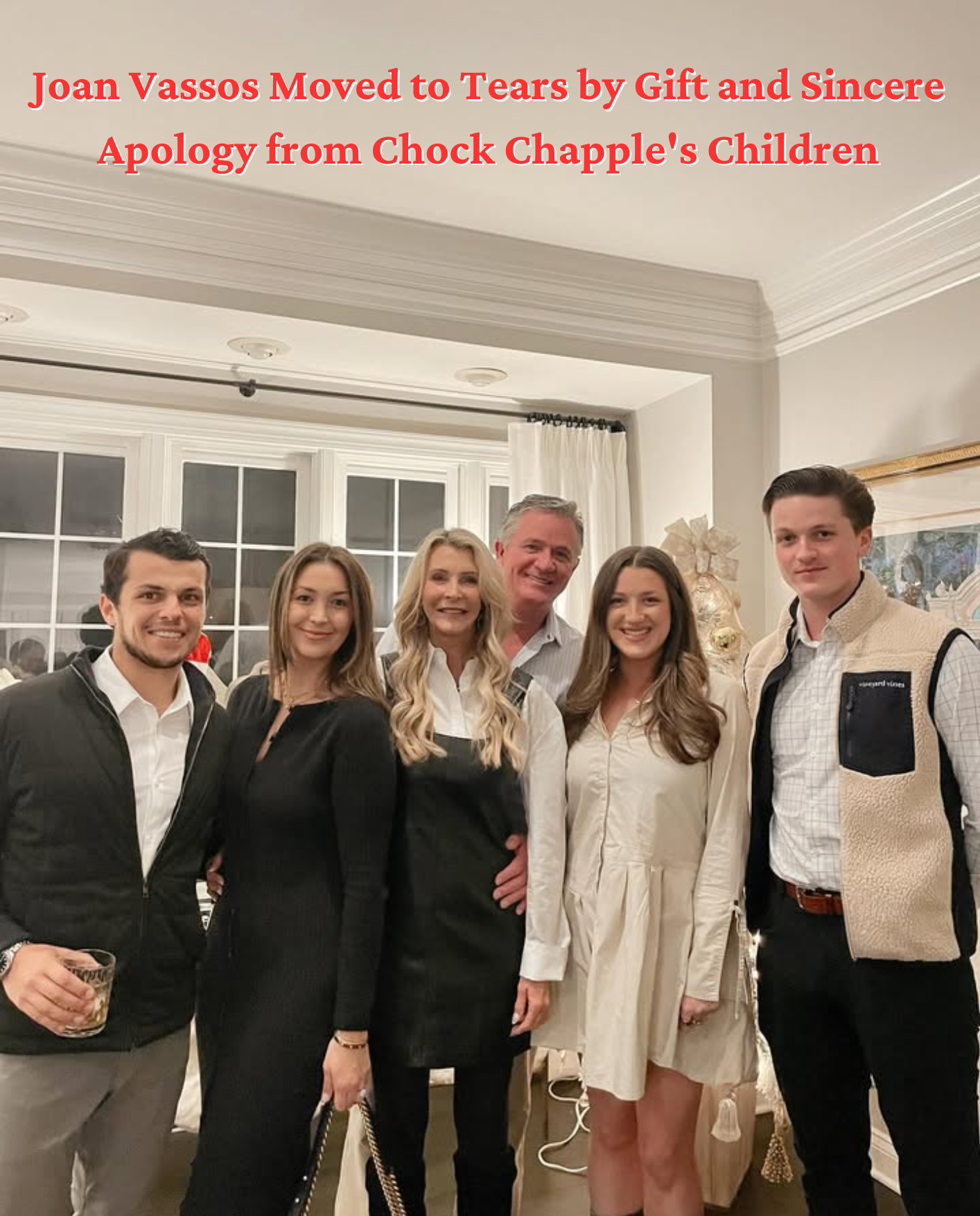 Joan Vassos Moved to Tears by Gift and Sincere Apology from Chock ...