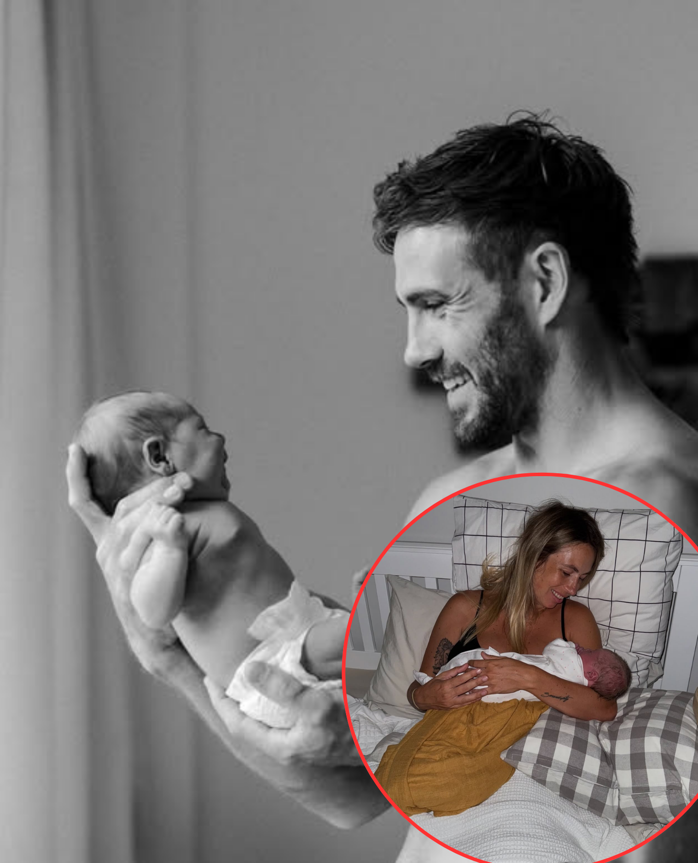 Neighbours star Matt Wilson and wife Jessica welcome third child – Die ...