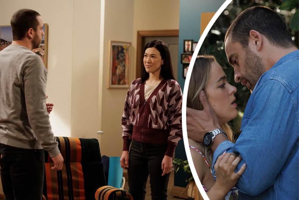 “Neighbours She’s so pitiful in this scene:” Wendy tries to free Andrew and she encourages him ...